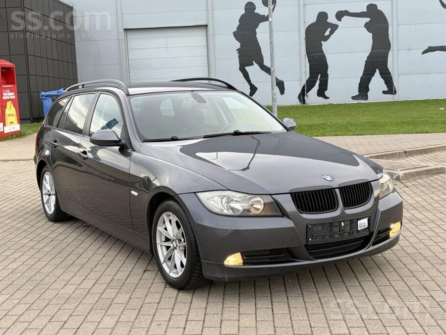 Grey BMW 320 2007 in Riga, with an engine capacity of 2.00 L and mileage of 279 thousand km for 3590 €, photo 4 on AUTOMOTO.COM.LV