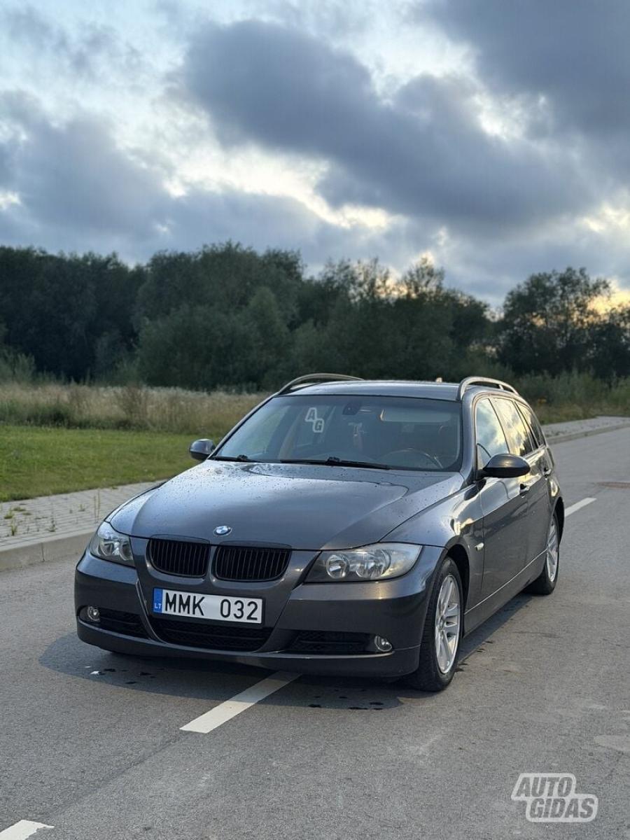 Grey BMW 320 2007 in Klaipeda, with an engine capacity of 2.00 L and mileage of 248 thousand km for 2450 €, photo 1 on AUTOMOTO.COM.LV