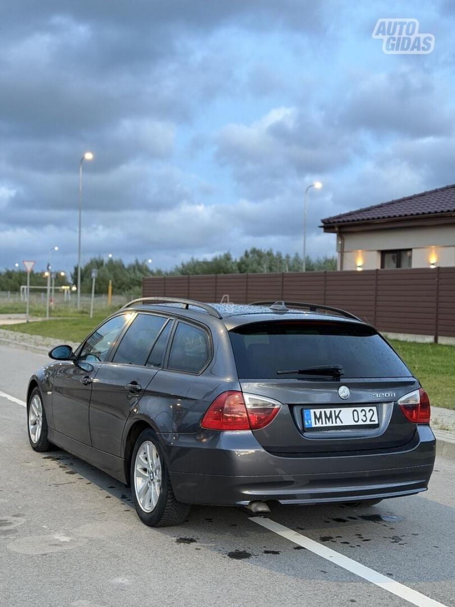 Grey BMW 320 2007 in Klaipeda, with an engine capacity of 2.00 L and mileage of 248 thousand km for 2450 €, photo 8 on AUTOMOTO.COM.LV