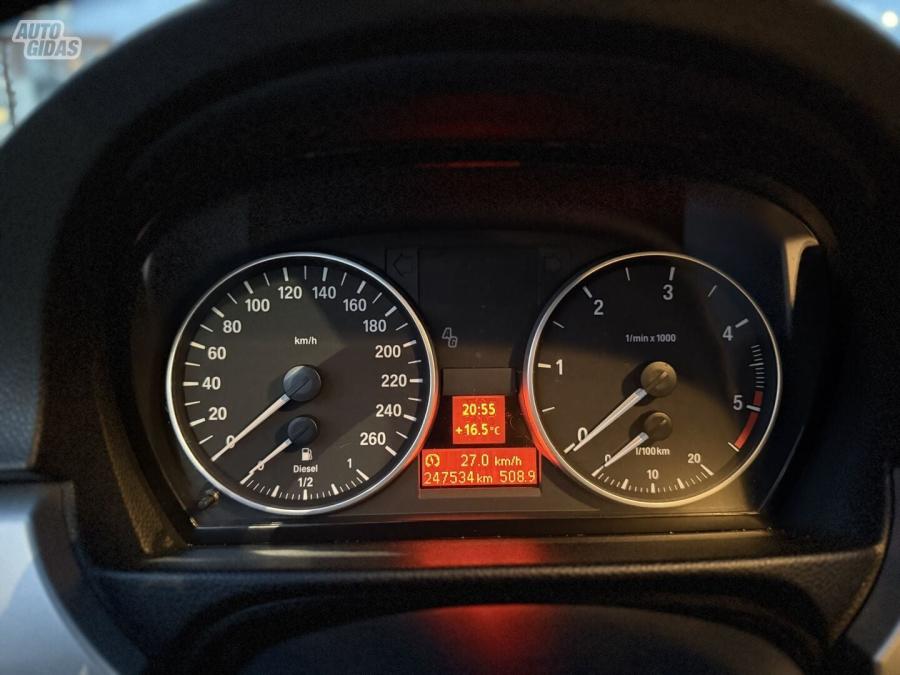 Grey BMW 320 2007 in Klaipeda, with an engine capacity of 2.00 L and mileage of 248 thousand km for 2450 €, photo 14 on AUTOMOTO.COM.LV