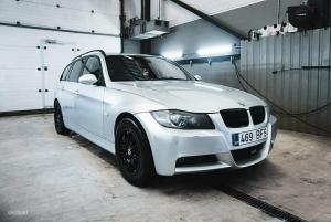 Pelēks BMW 320 2007 Tallina, ar dzinēja tilpumu 0.00 L un nobraukumu 410 tūkst. km par 4500 €, foto 17 vietnē AUTOMOTO.COM.LV