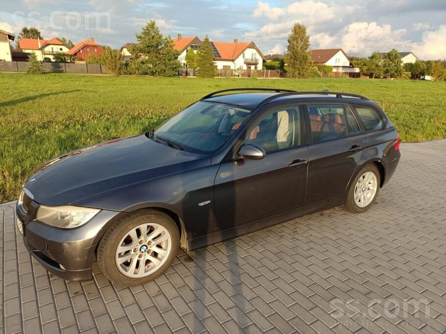 Grey BMW 320 2007 in Riga, with an engine capacity of 2.00 L and mileage of 306 thousand km for 2890 €, photo 5 on AUTOMOTO.COM.LV
