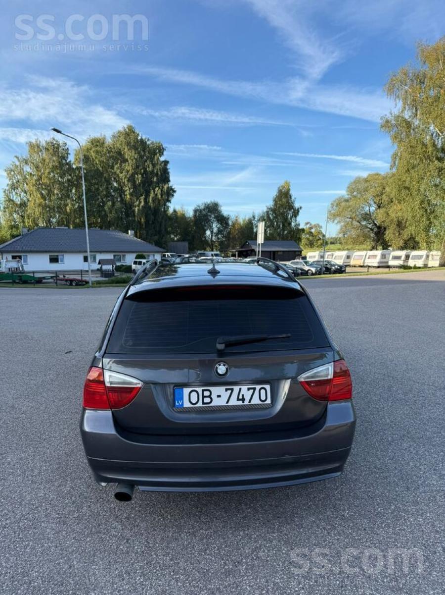 Grey BMW 320 2007 in Riga, with an engine capacity of 2.00 L and mileage of 300 thousand km for 3270 €, photo 6 on AUTOMOTO.COM.LV