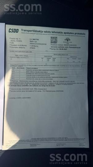 Серый БМВ 320 2007 в Рига, объемом двигателя 2.00 л и пробегом 379 тыс. км за 2300 €, фото 7 на AUTOMOTO.COM.LV