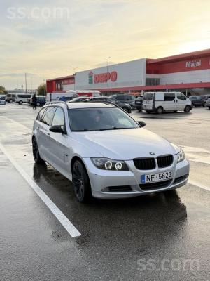 Grey BMW 320 2007 in Riga, with an engine capacity of 2.00 L and mileage of 475 thousand km for 3200 €, photo 1 on AUTOMOTO.COM.LV