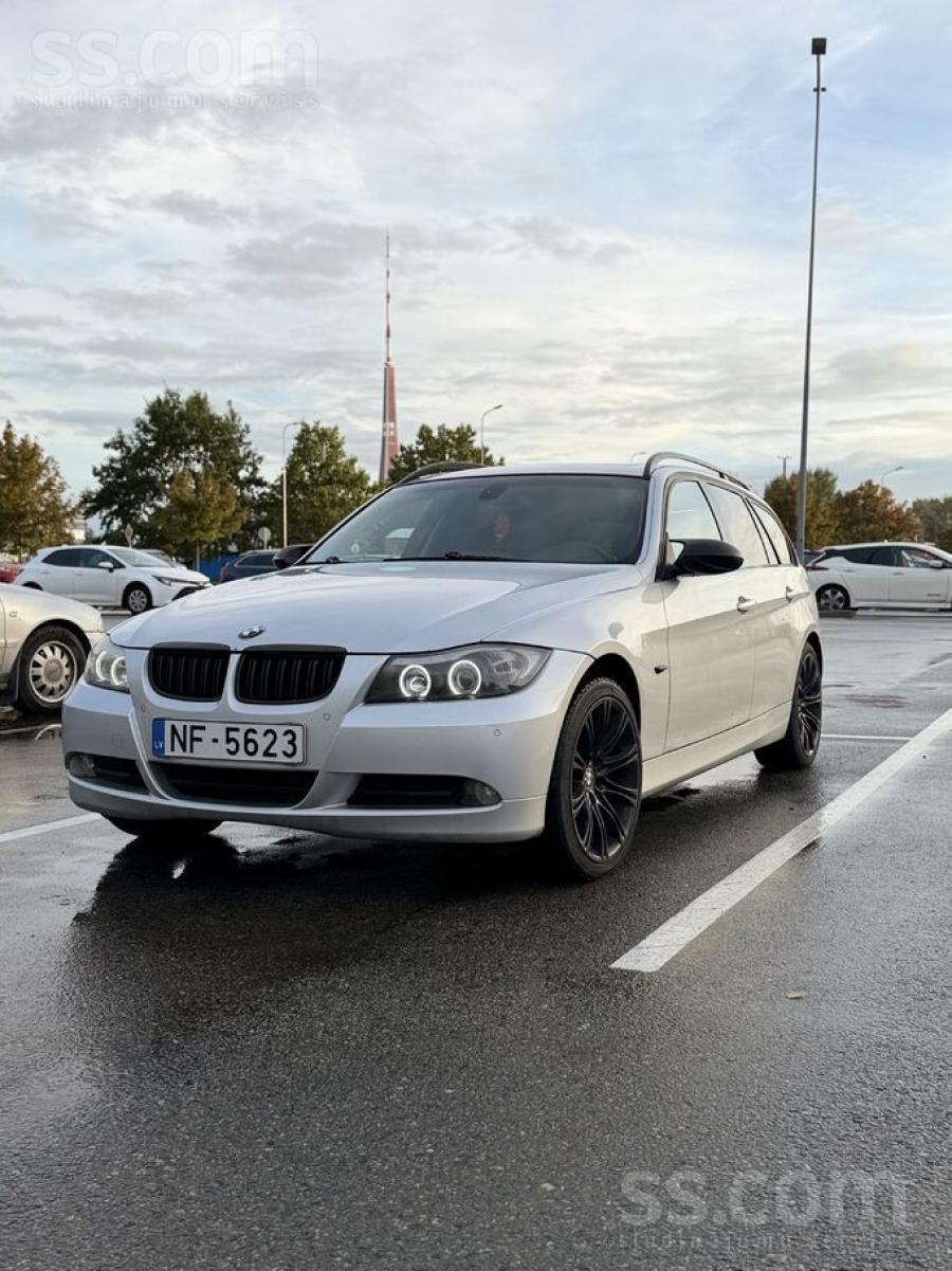 Grey BMW 320 2007 in Riga, with an engine capacity of 2.00 L and mileage of 475 thousand km for 3200 €, photo 3 on AUTOMOTO.COM.LV
