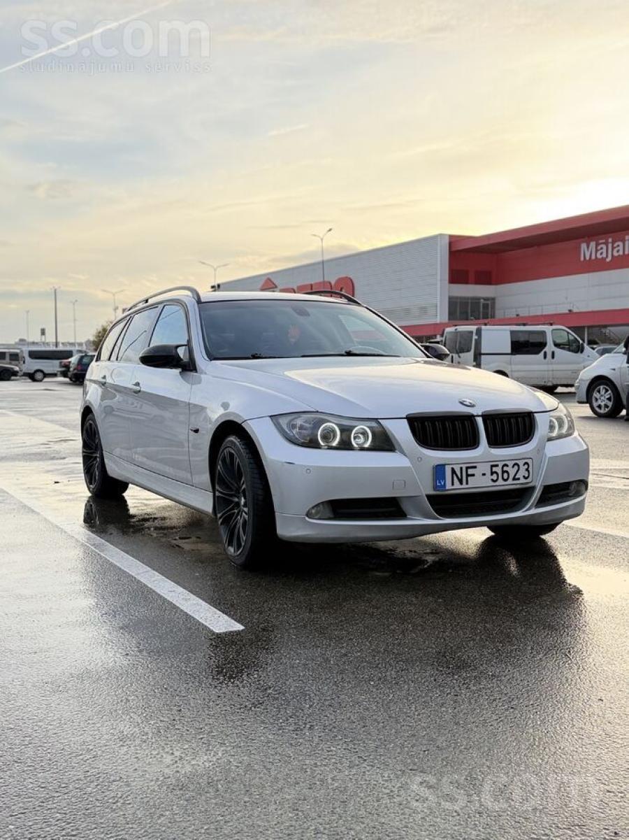 Pelēks BMW 320 2007 Rīga, ar dzinēja tilpumu 2.00 L un nobraukumu 475 tūkst. km par 2850 €, foto 1 vietnē AUTOMOTO.COM.LV