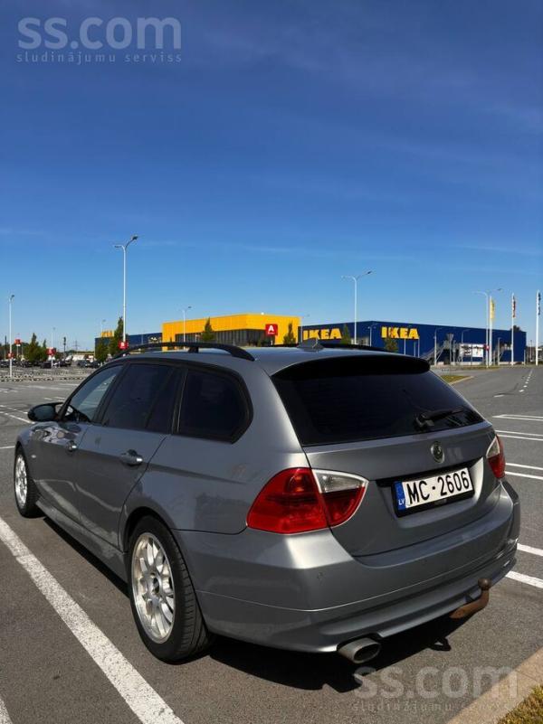 Grey BMW 320 2008 in Riga, with an engine capacity of 2.00 L and mileage of 355 thousand km for 2700 €, photo 3 on AUTOMOTO.COM.LV