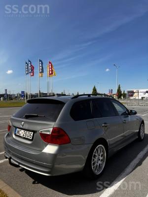 Grey BMW 320 2008 in Riga, with an engine capacity of 2.00 L and mileage of 355 thousand km for 2700 €, photo 4 on AUTOMOTO.COM.LV