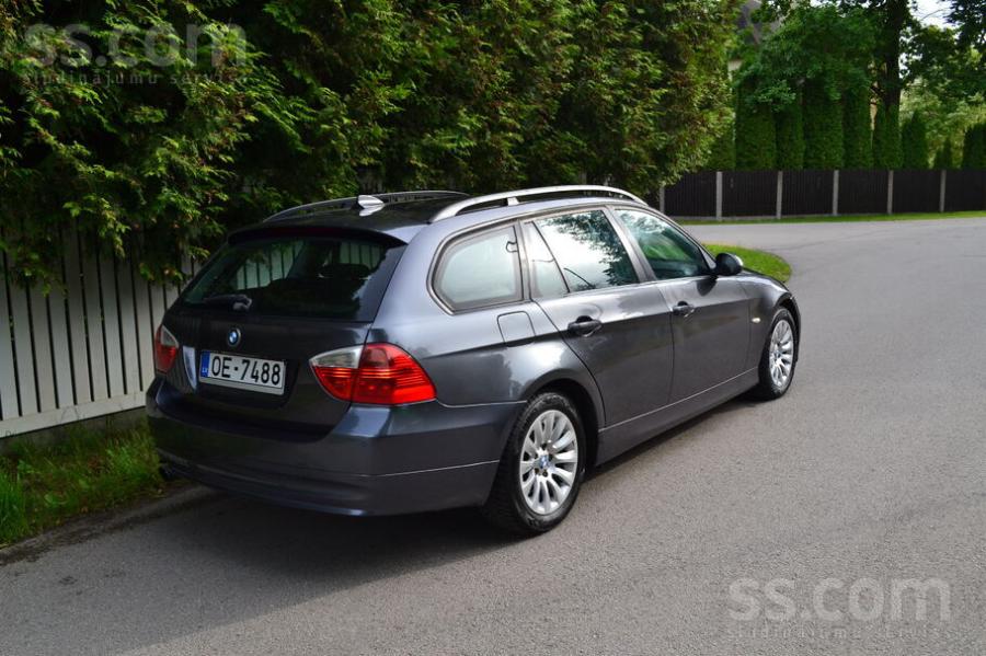 Grey BMW 320 2008 in Riga, with an engine capacity of 2.00 L and mileage of 0 thousand km for 4490 €, photo 2 on AUTOMOTO.COM.LV