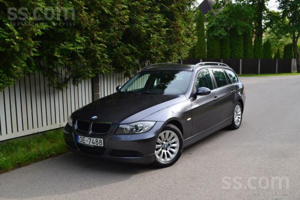 Grey BMW 320 2008 in Riga, with an engine capacity of 2.00 L and mileage of 0 thousand km for 4490 €, photo 3 on AUTOMOTO.COM.LV