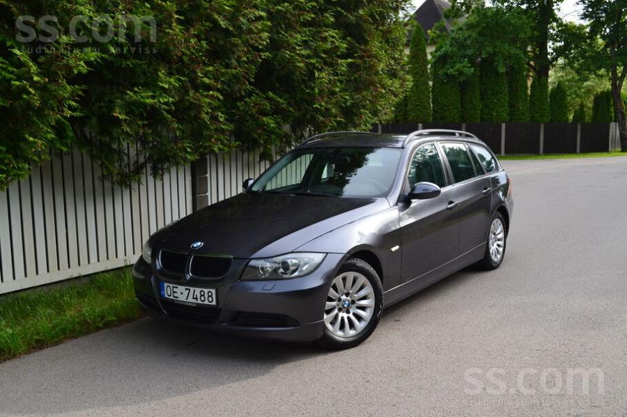 Grey BMW 320 2008 in Riga, with an engine capacity of 2.00 L and mileage of 0 thousand km for 4490 €, photo 3 on AUTOMOTO.COM.LV