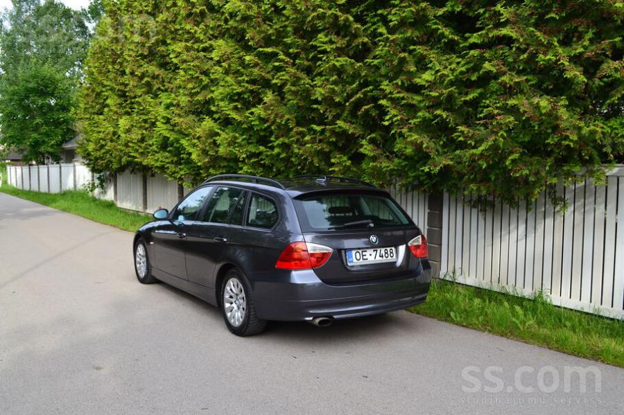 Grey BMW 320 2008 in Riga, with an engine capacity of 2.00 L and mileage of 0 thousand km for 4490 €, photo 4 on AUTOMOTO.COM.LV