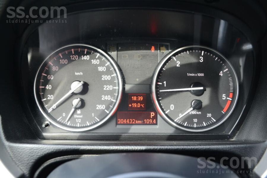 Grey BMW 320 2008 in Riga, with an engine capacity of 2.00 L and mileage of 0 thousand km for 4490 €, photo 15 on AUTOMOTO.COM.LV