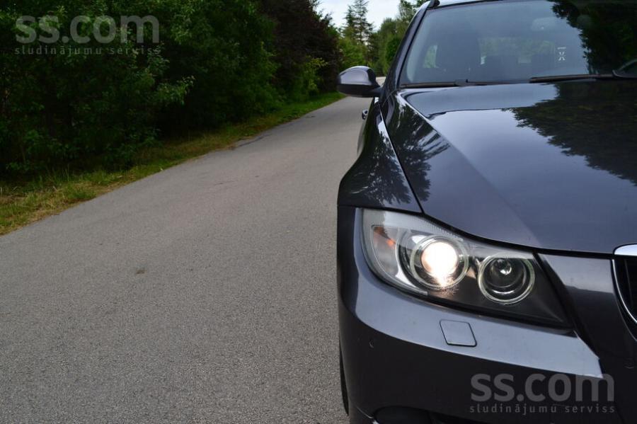 Grey BMW 320 2008 in Riga, with an engine capacity of 2.00 L and mileage of 0 thousand km for 4490 €, photo 22 on AUTOMOTO.COM.LV