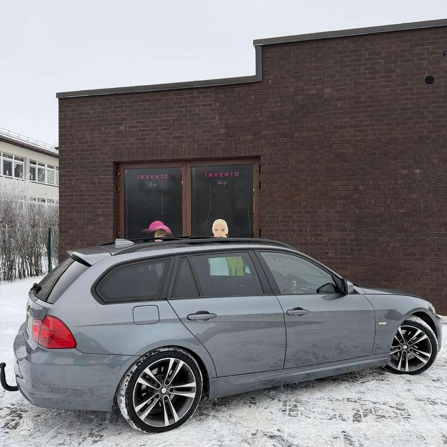 Grey BMW 320 2008 in Kaisiadorys, with an engine capacity of 1.99 L and mileage of 400 thousand km for 4250 €, photo 14 on AUTOMOTO.COM.LV