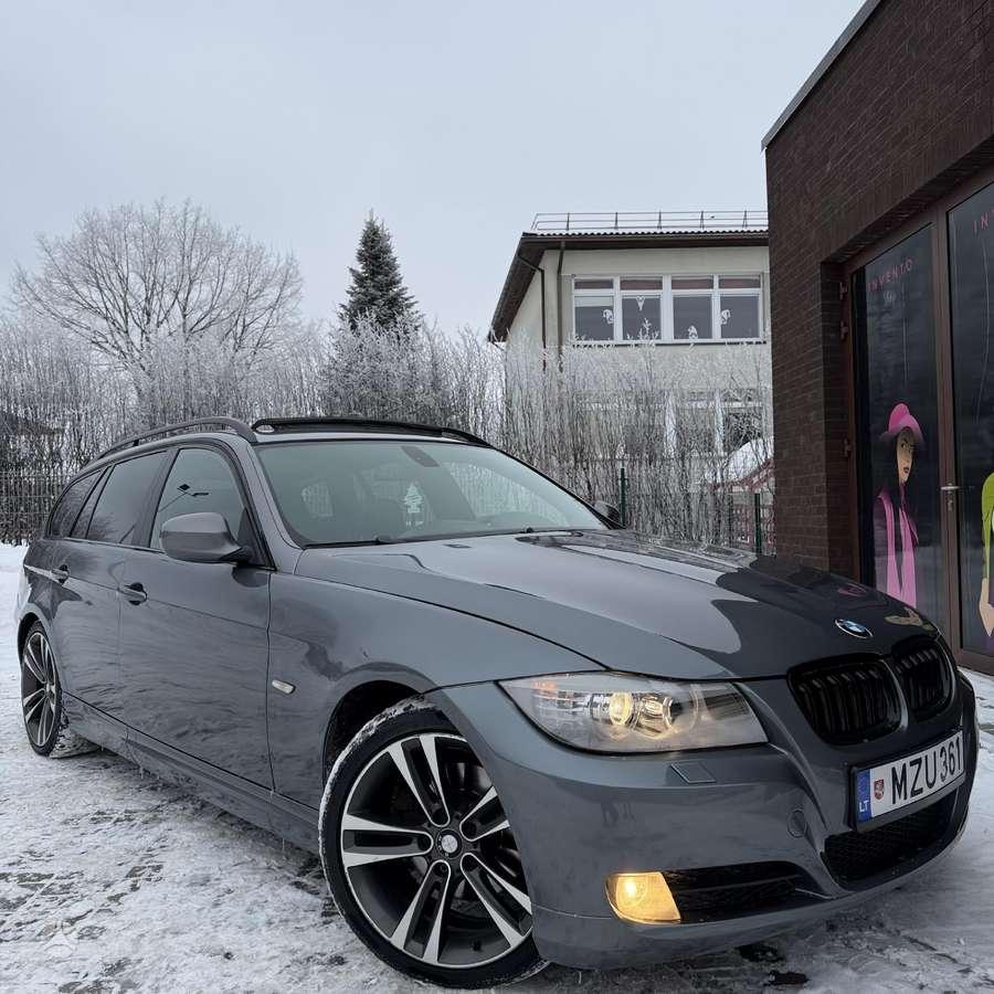 Grey BMW 320 2008 in Kaisiadorys, with an engine capacity of 1.99 L and mileage of 400 thousand km for 4250 €, photo 15 on AUTOMOTO.COM.LV
