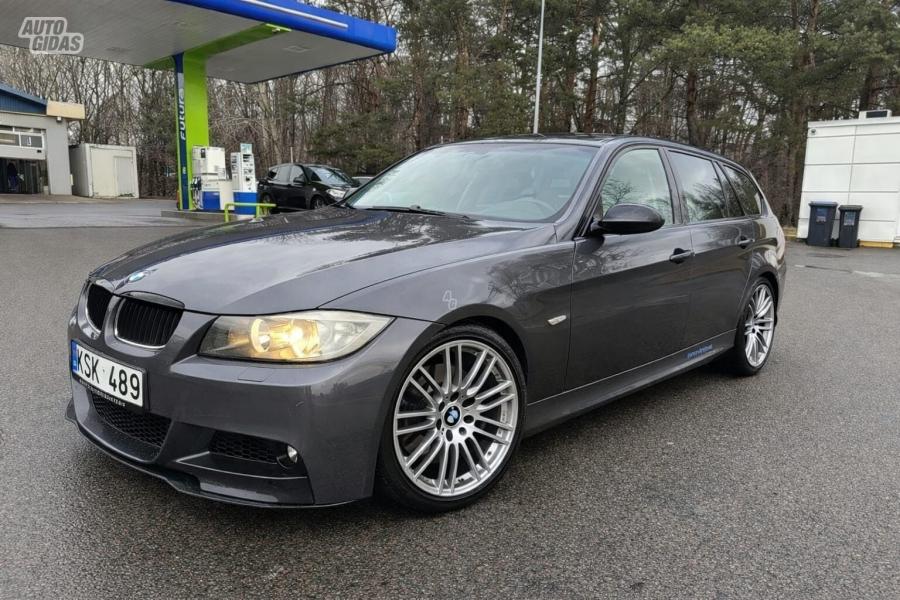 Pelēks BMW 320 2008 Viļņa, ar dzinēja tilpumu 2.00 L un nobraukumu 262 tūkst. km par 2999 €, foto 1 vietnē AUTOMOTO.COM.LV