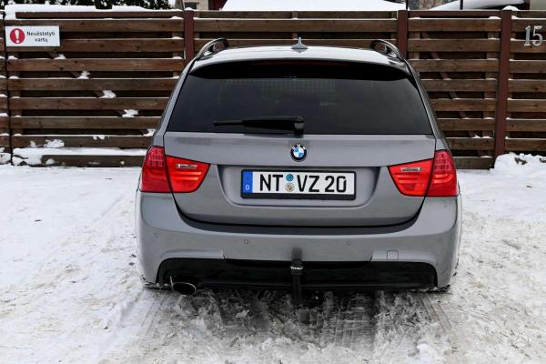 Grey BMW 320 2008 in Kretinga, with an engine capacity of 2.00 L and mileage of 292 thousand km for 5850 €, photo 8 on AUTOMOTO.COM.LV