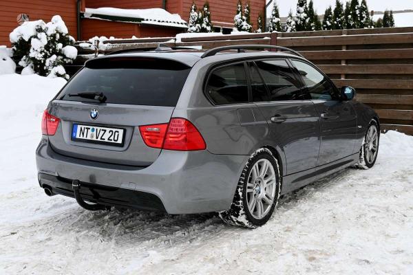 Grey BMW 320 2008 in Kretinga, with an engine capacity of 2.00 L and mileage of 292 thousand km for 5850 €, photo 9 on AUTOMOTO.COM.LV