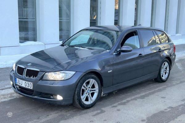 Pelēks BMW 320 2008 Viļņa, ar dzinēja tilpumu 2.00 L un nobraukumu 274 tūkst. km par 2000 €, foto 2 vietnē AUTOMOTO.COM.LV