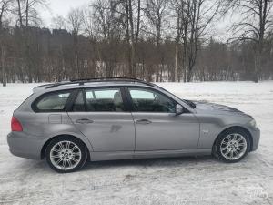 Grey BMW 320 2008 in Vilnius, with an engine capacity of 2.00 L and mileage of 328 thousand km for 3999 €, photo 6 on AUTOMOTO.COM.LV