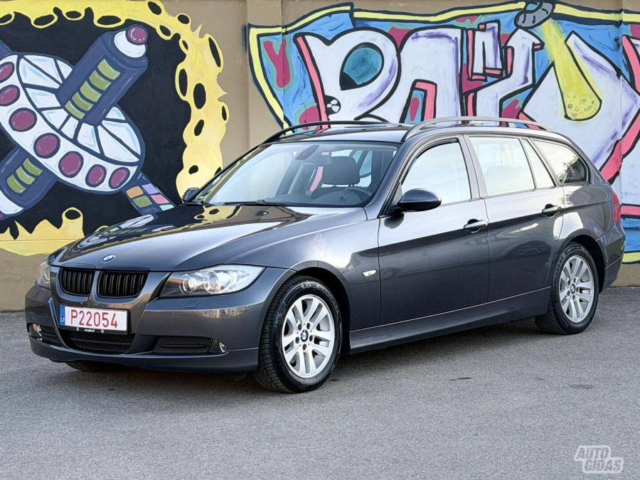 Pelēks BMW 320 2008 Kėdainiai, ar dzinēja tilpumu 2.00 L un nobraukumu 258 tūkst. km par 3650 €, foto 3 vietnē AUTOMOTO.COM.LV