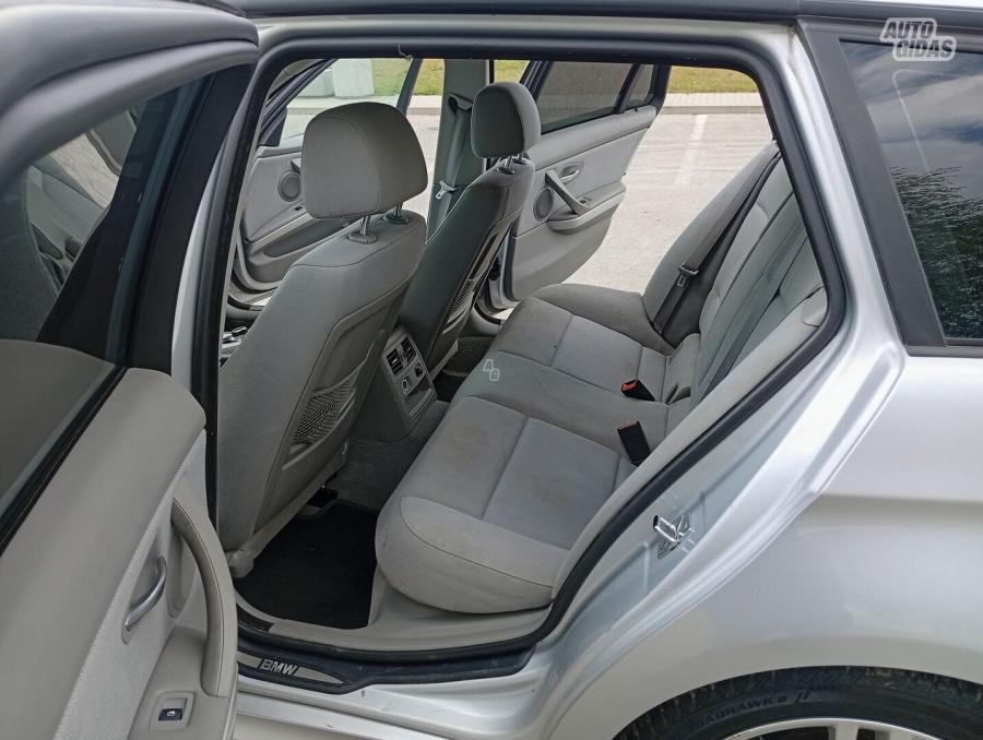 Grey BMW 320 2008 in Vilnius, with an engine capacity of 2.00 L and mileage of 365 thousand km for 3550 €, photo 21 on AUTOMOTO.COM.LV