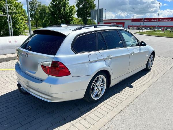 Pelēks BMW 320 2008 Panevēža, ar dzinēja tilpumu 2.00 L un nobraukumu 373 tūkst. km par 3250 €, foto 4 vietnē AUTOMOTO.COM.LV