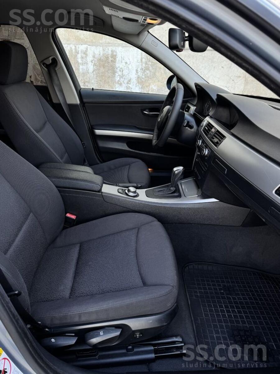 Pelēks BMW 320 2008 Rīga, ar dzinēja tilpumu 2.00 L un nobraukumu 220 tūkst. km par 5500 €, foto 14 vietnē AUTOMOTO.COM.LV