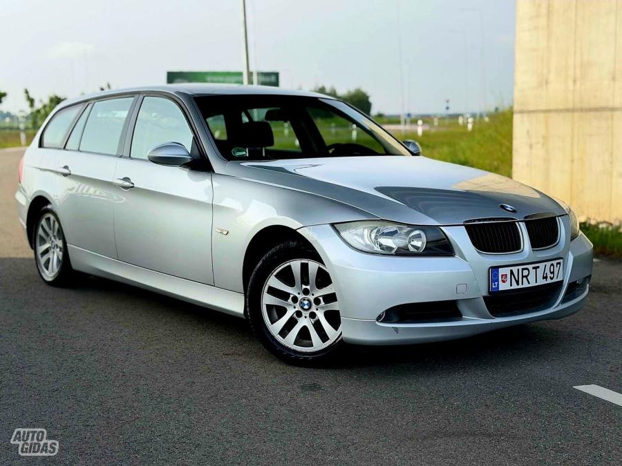 Pelēks BMW 320 2008 Kauņa, ar dzinēja tilpumu 2.00 L un nobraukumu 344 tūkst. km par 2950 €, foto 1 vietnē AUTOMOTO.COM.LV