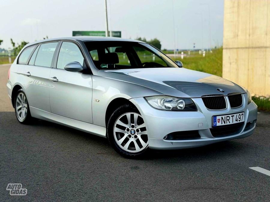 Pelēks BMW 320 2008 Kauņa, ar dzinēja tilpumu 2.00 L un nobraukumu 344 tūkst. km par 2950 €, foto 5 vietnē AUTOMOTO.COM.LV