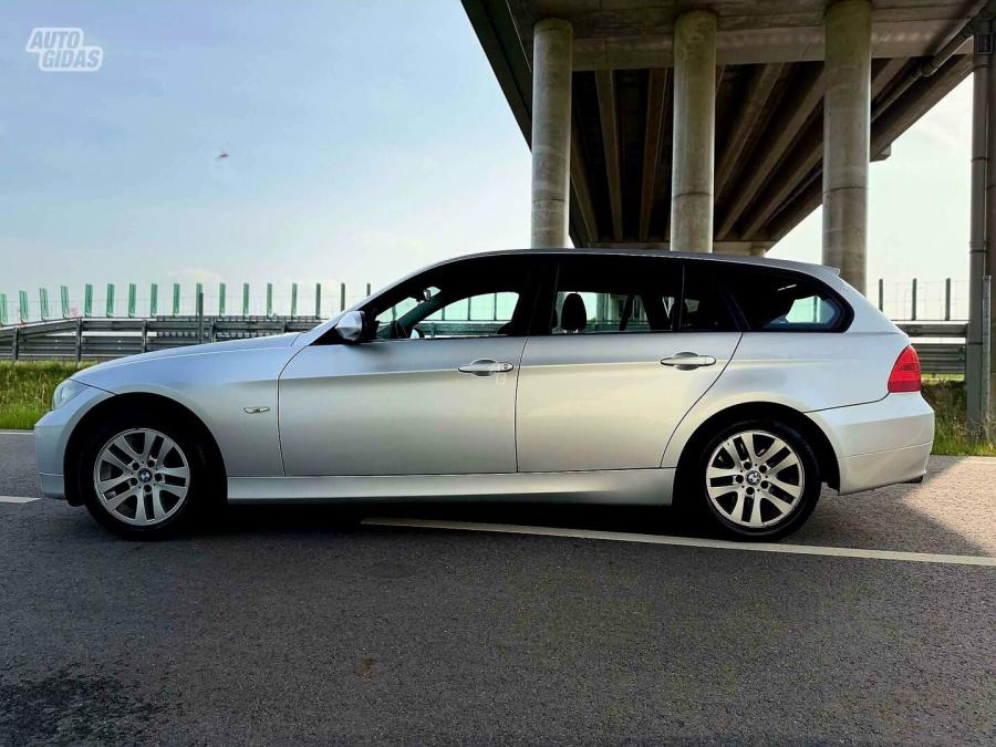 Pelēks BMW 320 2008 Kauņa, ar dzinēja tilpumu 2.00 L un nobraukumu 344 tūkst. km par 2950 €, foto 6 vietnē AUTOMOTO.COM.LV