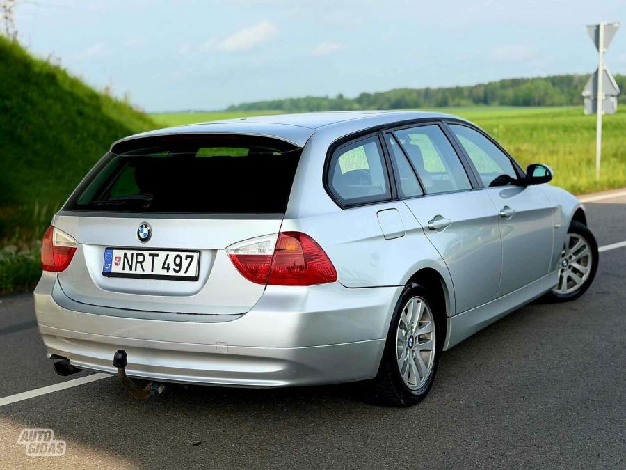 Pelēks BMW 320 2008 Kauņa, ar dzinēja tilpumu 2.00 L un nobraukumu 344 tūkst. km par 2950 €, foto 14 vietnē AUTOMOTO.COM.LV