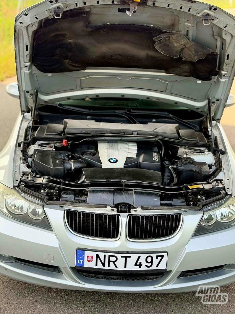 Pelēks BMW 320 2008 Kauņa, ar dzinēja tilpumu 2.00 L un nobraukumu 344 tūkst. km par 2950 €, foto 21 vietnē AUTOMOTO.COM.LV