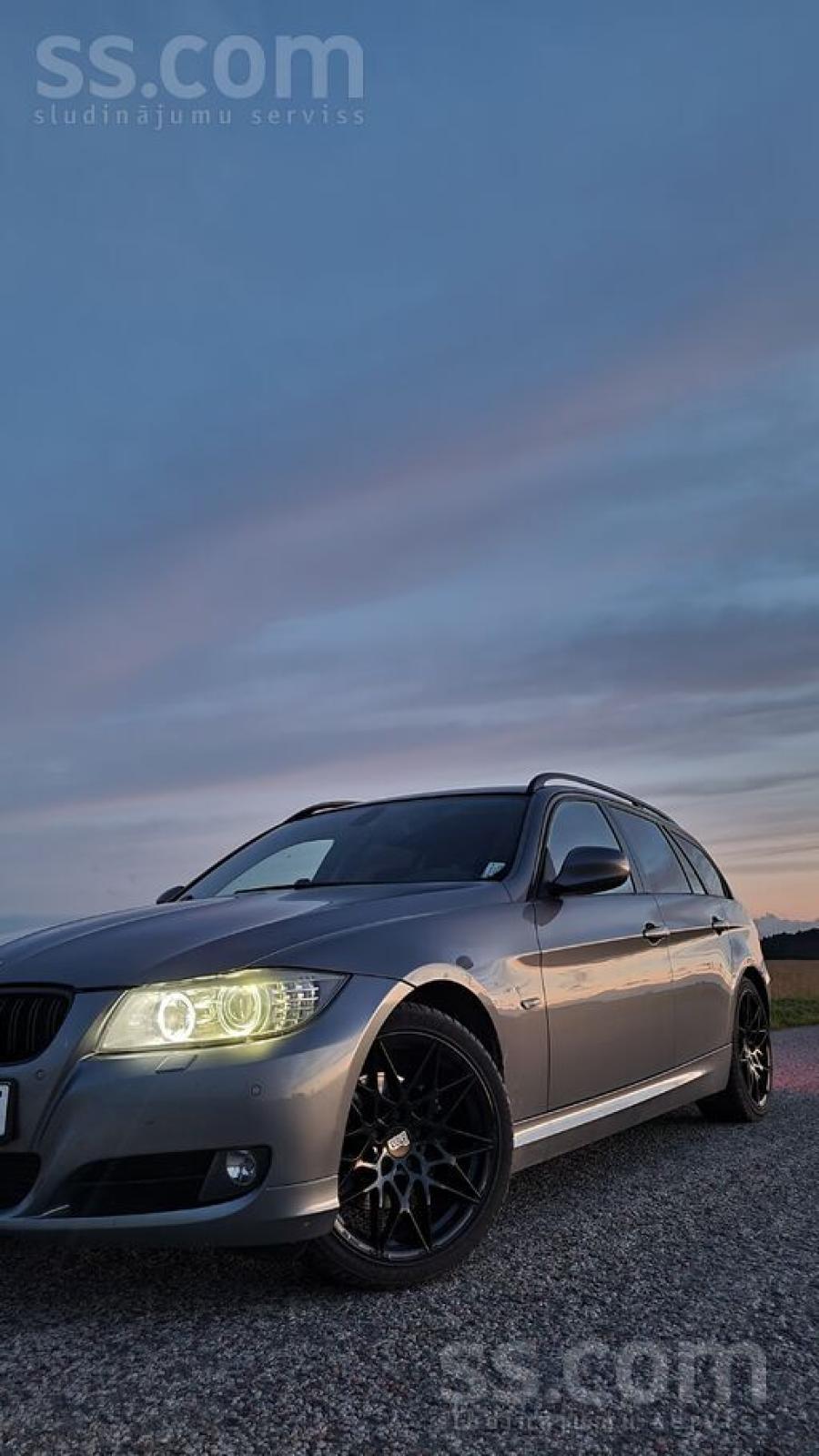 Grey BMW 320 2008 in Riga, with an engine capacity of 2.00 L and mileage of 319 thousand km for 5500 €, photo 1 on AUTOMOTO.COM.LV