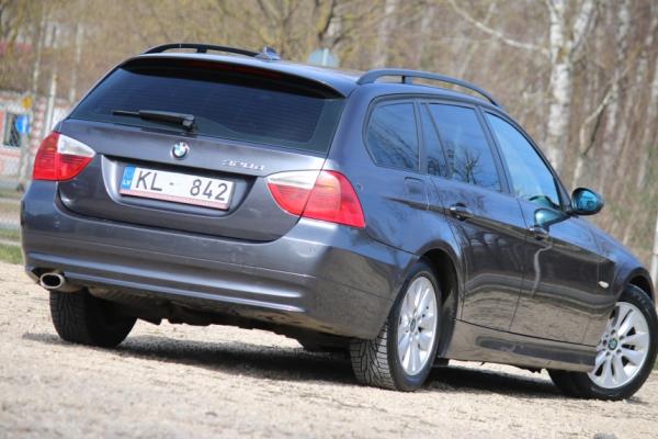 Grey BMW 320 2008 in Riga, with an engine capacity of 2.00 L and mileage of 409 thousand km for 3190 €, photo 6 on AUTOMOTO.COM.LV