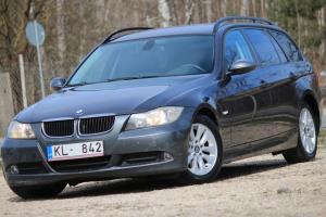 Grey BMW 320 2008 in Riga, with an engine capacity of 2.00 L and mileage of 409 thousand km for 3190 €, photo  on AUTOMOTO.COM.LV