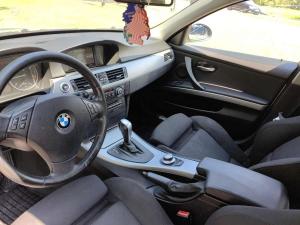 Grey BMW 320 2008 in Vilnius, with an engine capacity of 2.00 L and mileage of 390 thousand km for 2850 €, photo 14 on AUTOMOTO.COM.LV