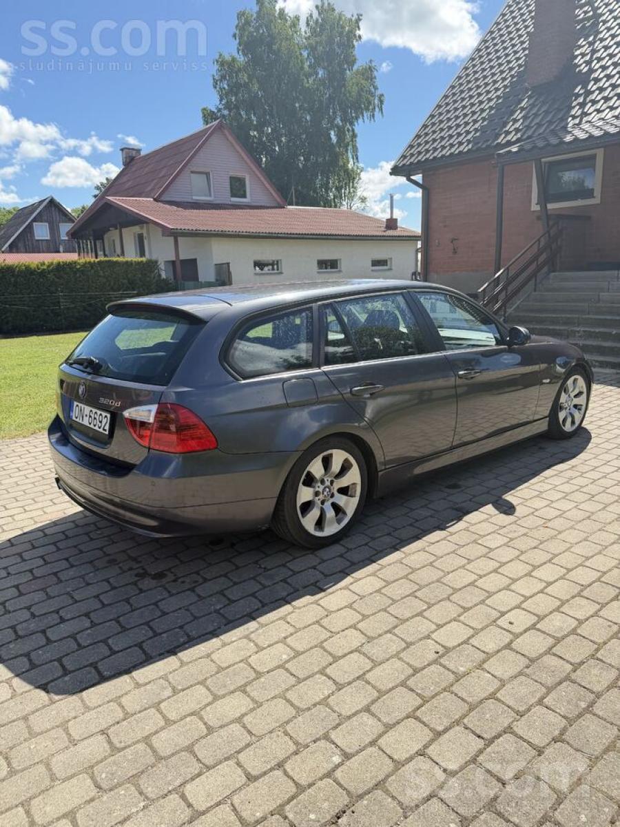 Pelēks BMW 320 2008 Liepāja, ar dzinēja tilpumu 2.00 L un nobraukumu 316 tūkst. km par 3199 €, foto 5 vietnē AUTOMOTO.COM.LV