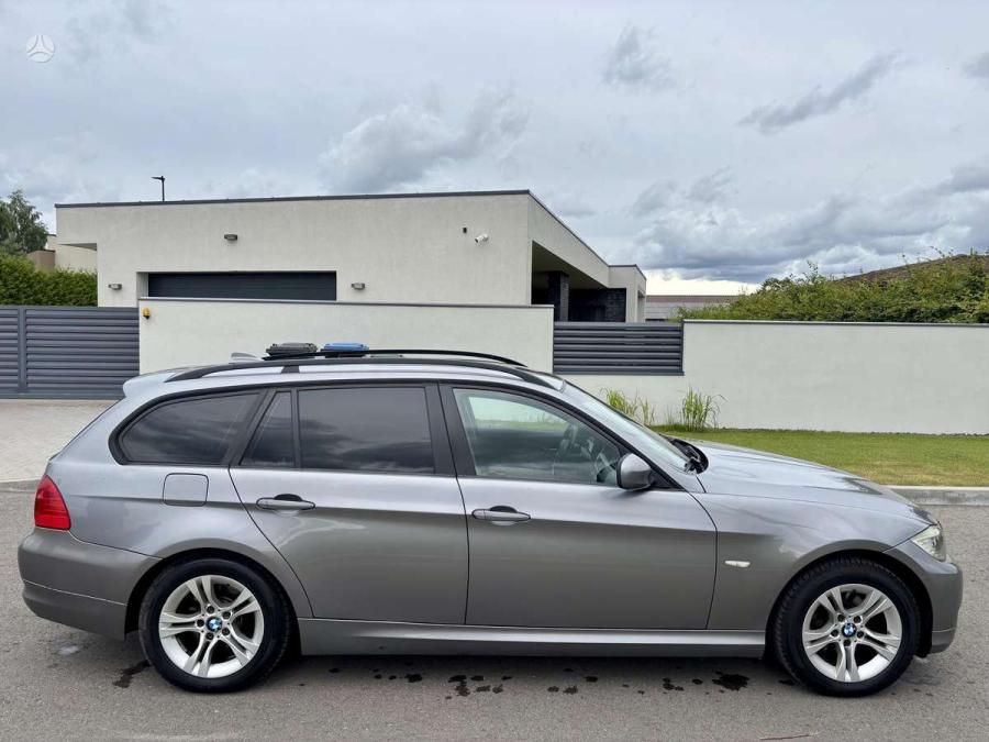 Grey BMW 320 2008 in Vilnius, with an engine capacity of 2.00 L and mileage of 350 thousand km for 2950 €, photo 6 on AUTOMOTO.COM.LV