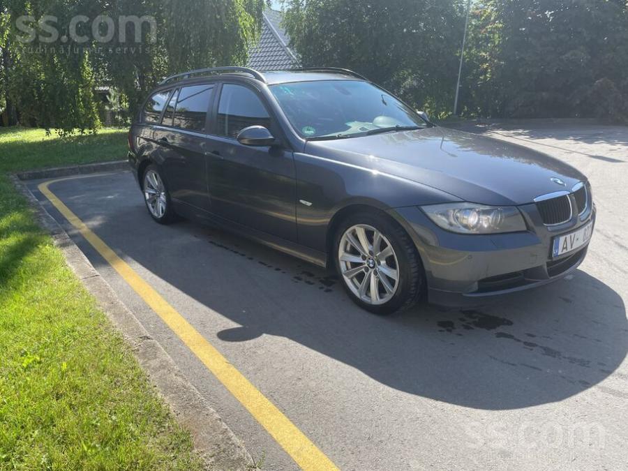 Grey BMW 320 2008 in Bauska, with an engine capacity of 2.00 L and mileage of 395 thousand km for 3850 €, photo 5 on AUTOMOTO.COM.LV
