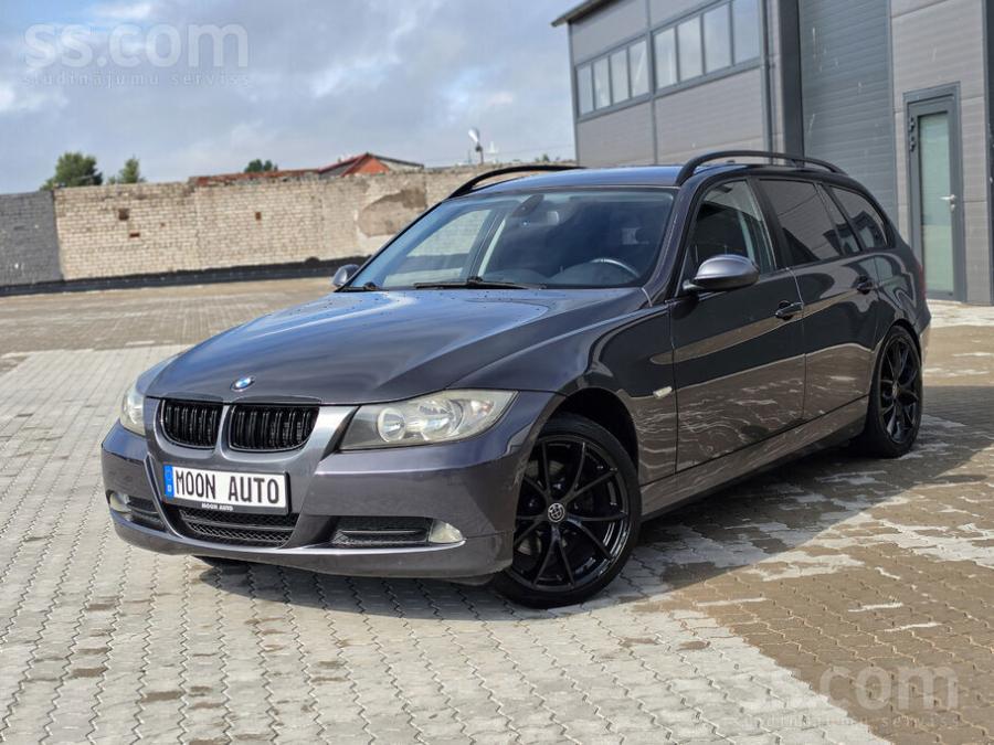 Grey BMW 320 2008 in Liepaja, with an engine capacity of 2.00 L and mileage of 340 thousand km for 4200 €, photo 1 on AUTOMOTO.COM.LV