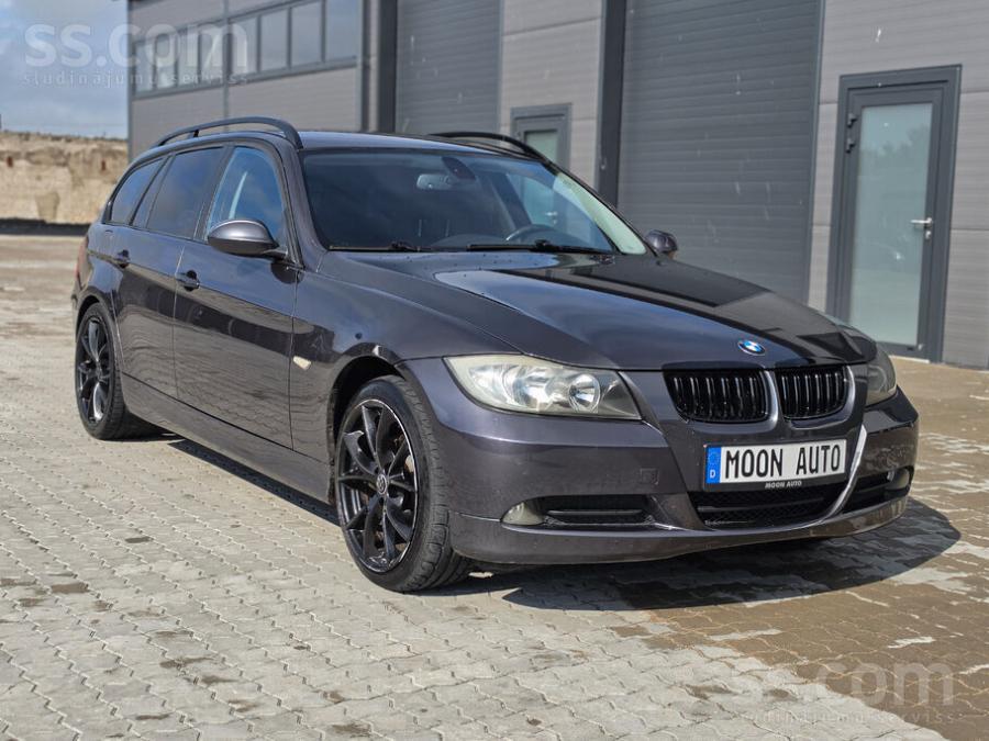 Grey BMW 320 2008 in Liepaja, with an engine capacity of 2.00 L and mileage of 340 thousand km for 4200 €, photo 5 on AUTOMOTO.COM.LV