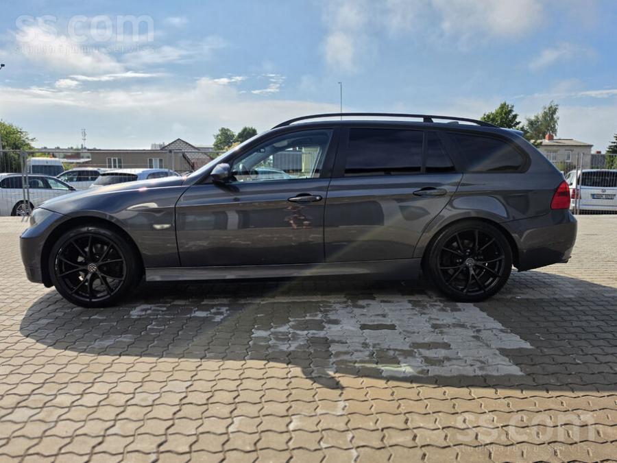 Grey BMW 320 2008 in Liepaja, with an engine capacity of 2.00 L and mileage of 340 thousand km for 4200 €, photo 10 on AUTOMOTO.COM.LV