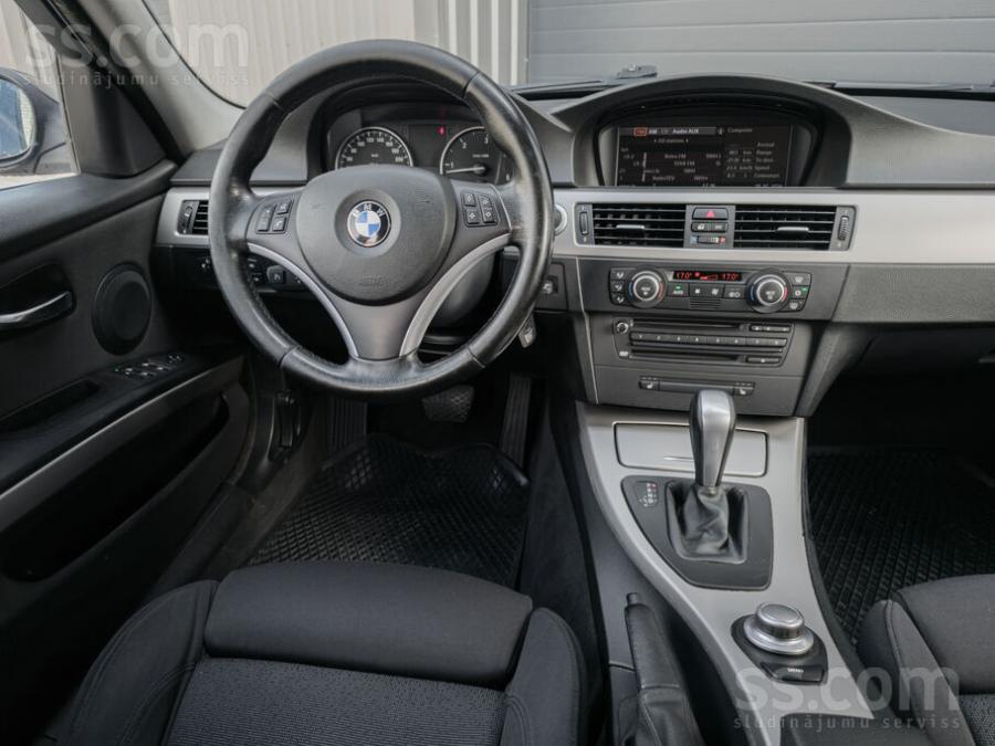 Grey BMW 320 2008 in Liepaja, with an engine capacity of 2.00 L and mileage of 340 thousand km for 4200 €, photo 13 on AUTOMOTO.COM.LV