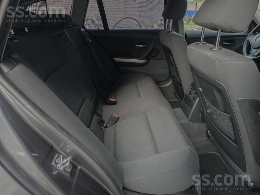 Grey BMW 320 2008 in Liepaja, with an engine capacity of 2.00 L and mileage of 340 thousand km for 4200 €, photo 15 on AUTOMOTO.COM.LV