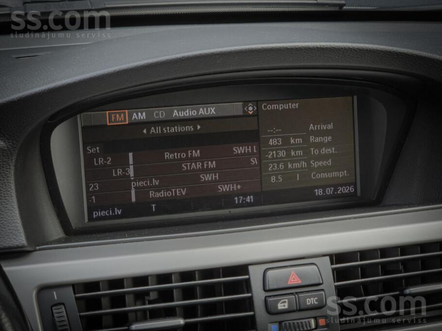 Grey BMW 320 2008 in Liepaja, with an engine capacity of 2.00 L and mileage of 340 thousand km for 4200 €, photo 23 on AUTOMOTO.COM.LV