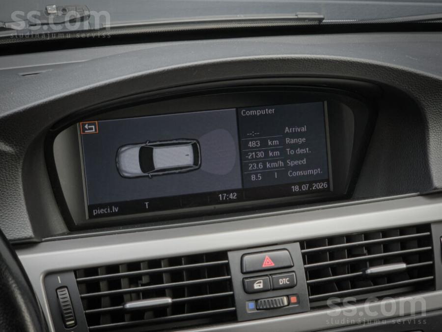 Grey BMW 320 2008 in Liepaja, with an engine capacity of 2.00 L and mileage of 340 thousand km for 4200 €, photo 24 on AUTOMOTO.COM.LV