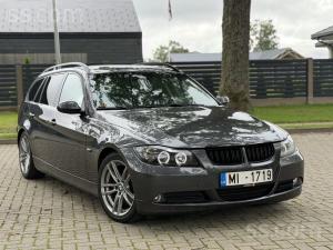 Grey BMW 320 2008 in Valmiera, with an engine capacity of 2.00 L and mileage of 283 thousand km for 3870 €, photo  on AUTOMOTO.COM.LV